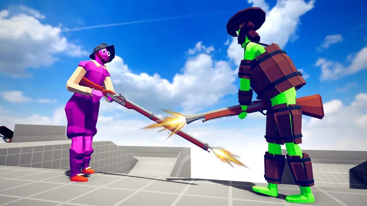 TABS全面战争模拟器:枪手皇家混战