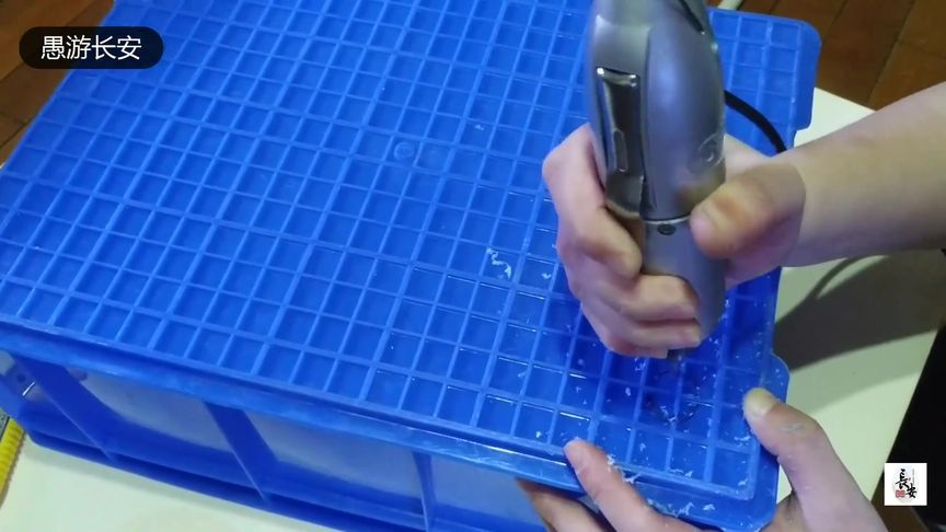 纯手工制作周转箱滴流过滤,为了小兰寿更好成长,手残主播拼了