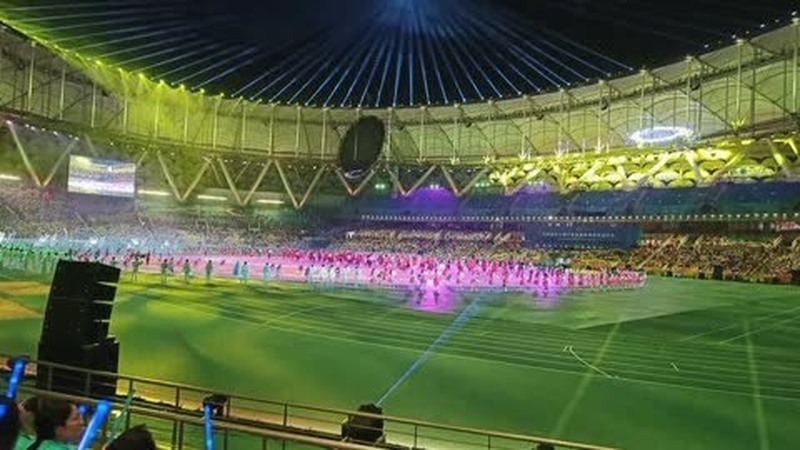 海南 三亚 民族运动会 运动会开幕式