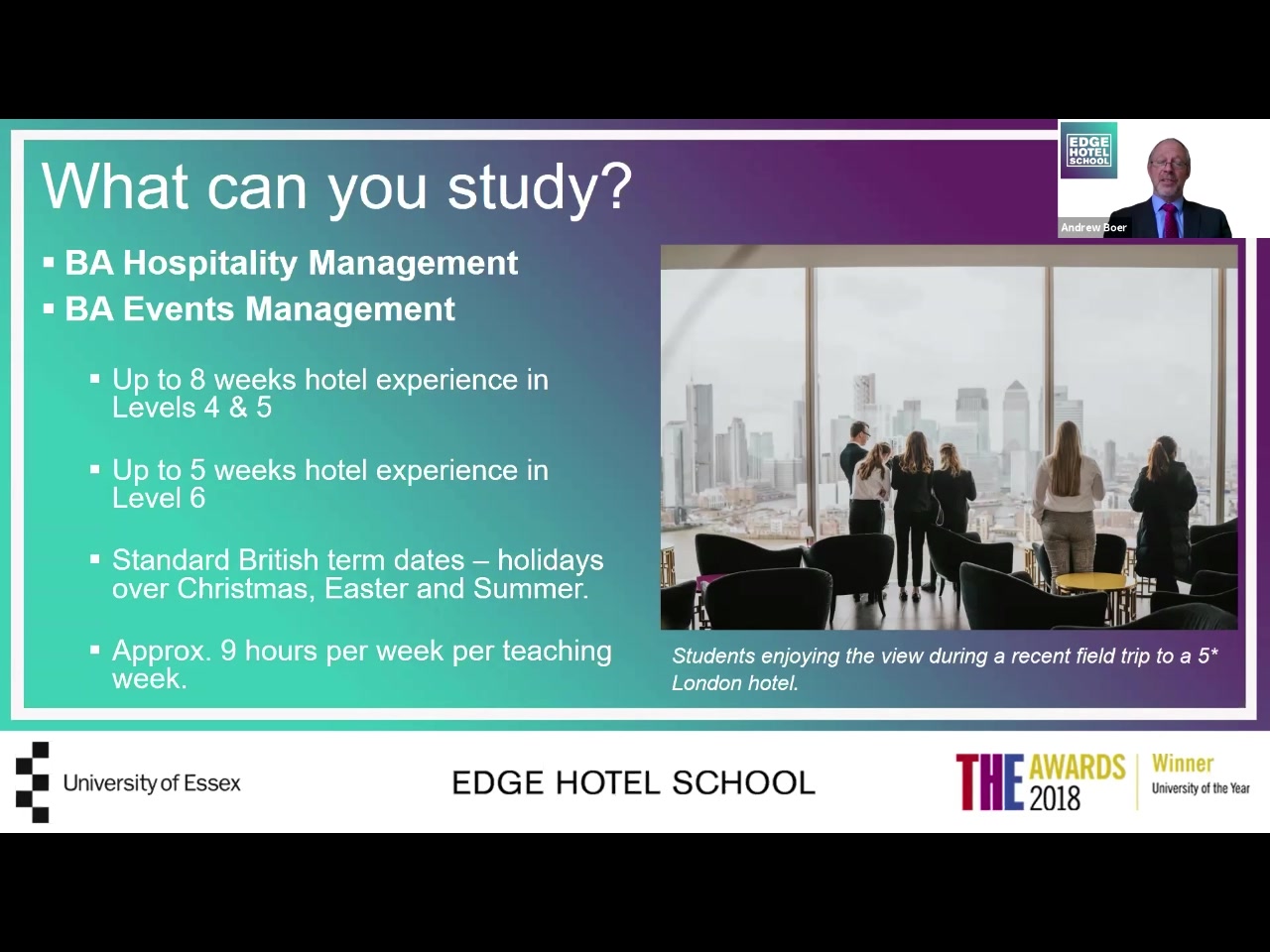 【免费课堂】英国活动管理、酒店管理专业学什么?如何实战训练?