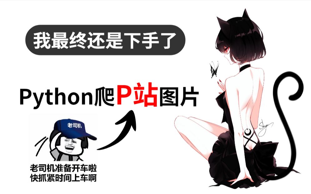 用Python爬虫批量爬取P站图片!