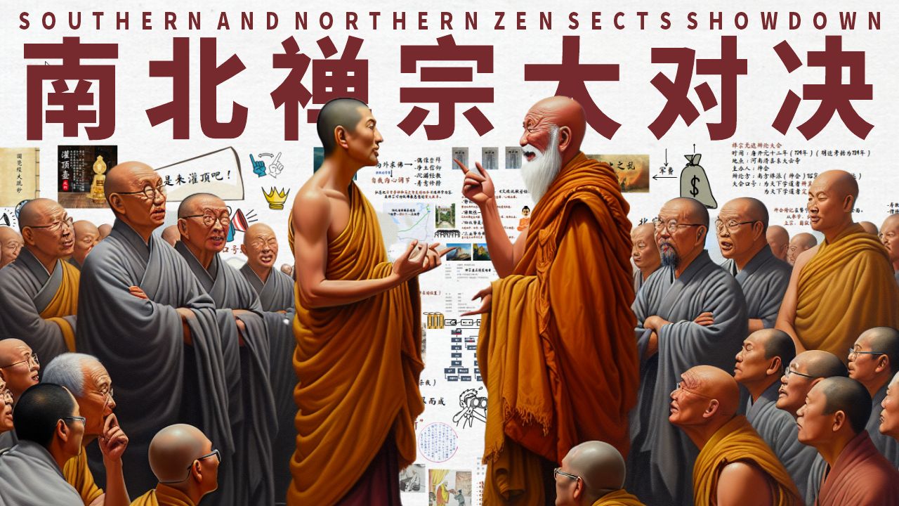 ...慧能为何最终被官方认定为六祖?|法脉|神会|弘忍|六祖公案|僧腊|神秀|...