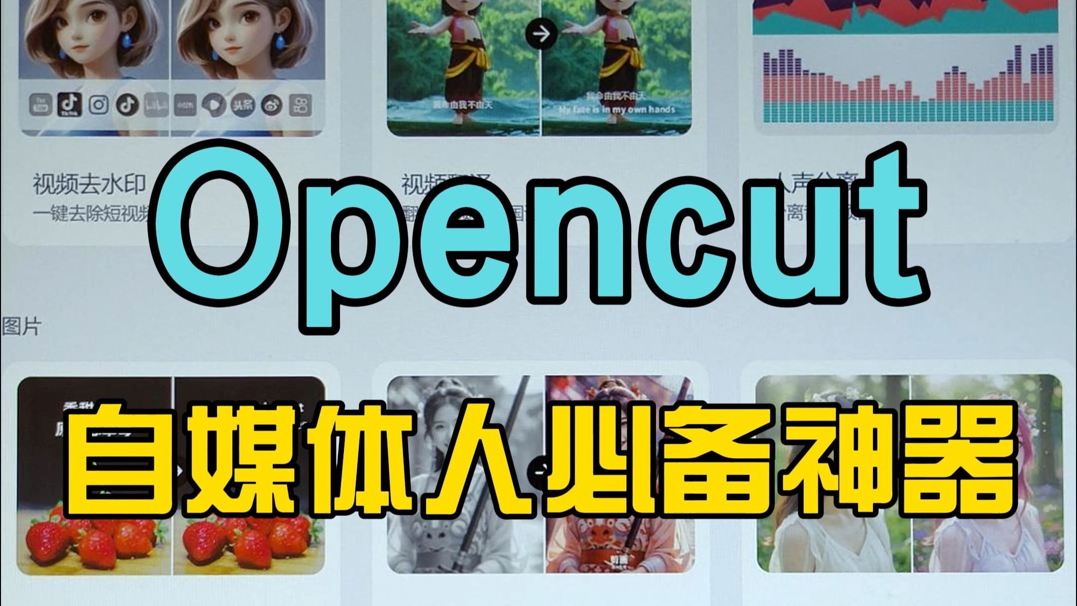 自媒体人必备神器,视频、图片处理用它一个就够了