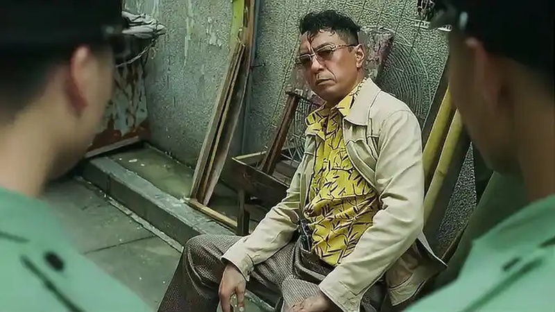 追虎擒龙:混混当街打人,警察想制止,一看腰间枪却当啥事没发生