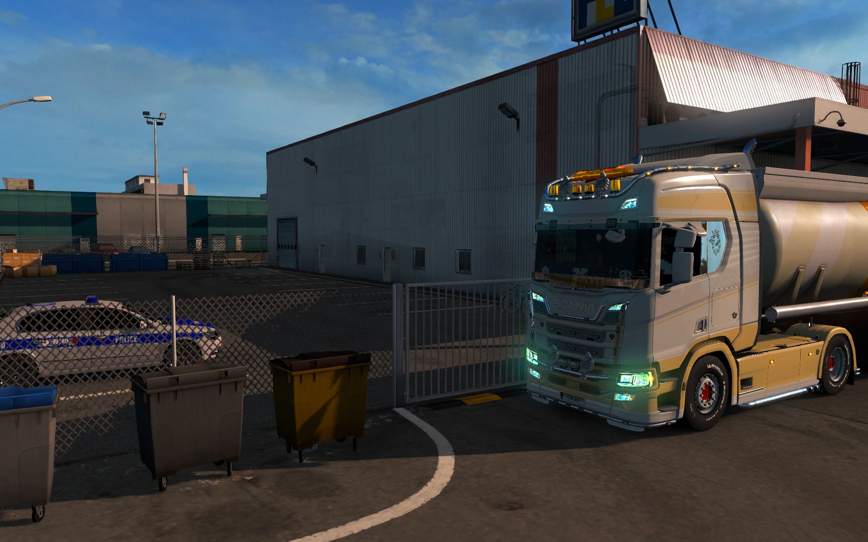 【欧洲卡车模拟2】8.2 捐赠人活动Patreon Convoy官方活动直播录像(...