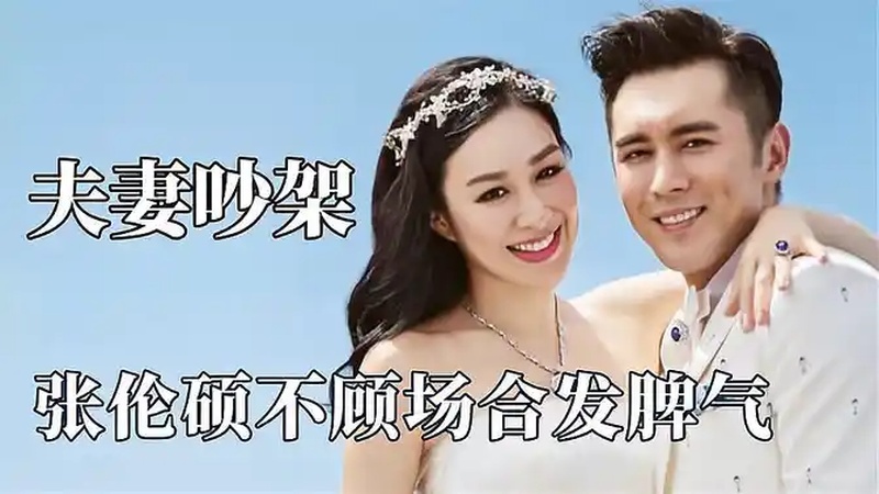 明星夫妻吵架有多可怕张伦硕钟丽缇险些大打出手,李湘直接发火