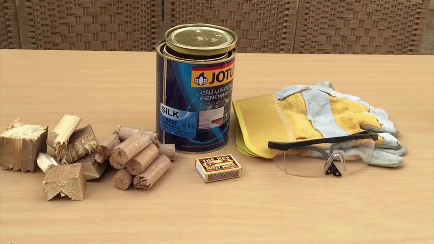 户外旅游最简单的自制木炭方法与过程,自己动手烧制木炭