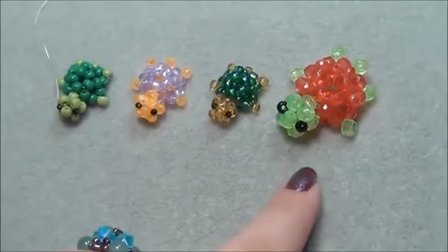 串珠小乌龟的编法