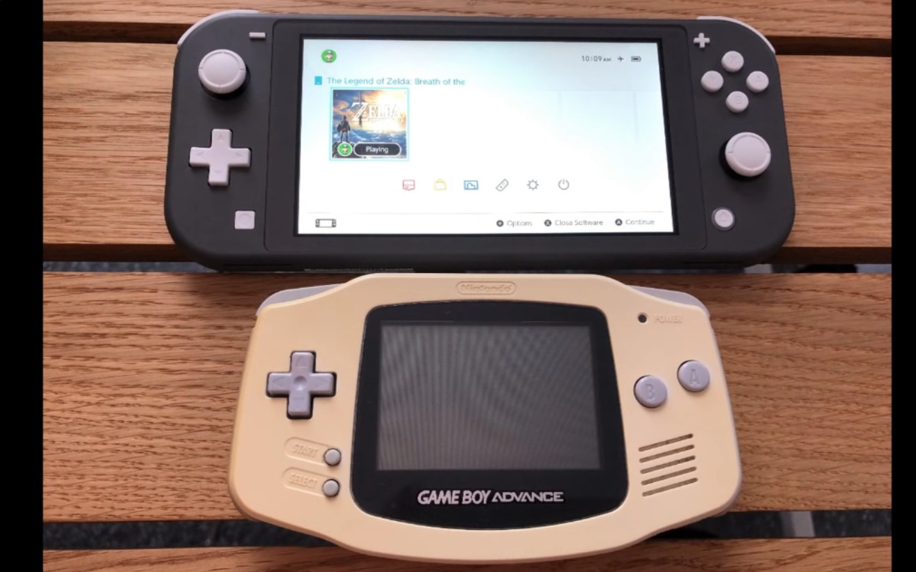 最强掌机Switch Lite 尺寸对比GBA,PSV,PSP,NDS,3DS,原版Switch…