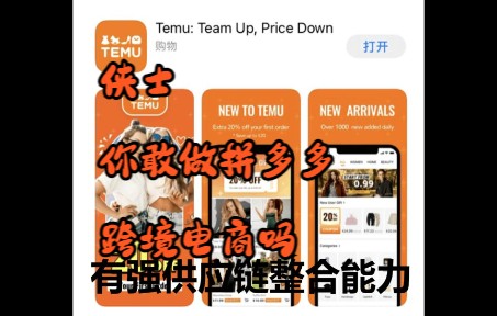 拼多多跨境电商平台Temu入驻指南