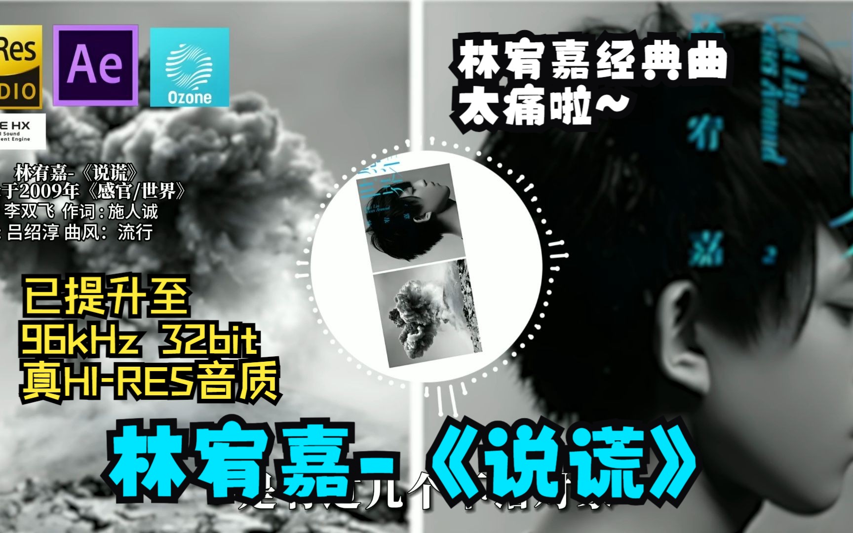 【顶级音质 DSEE】林宥嘉-《说谎》我的心事请你就遗忘~(HI-RES...