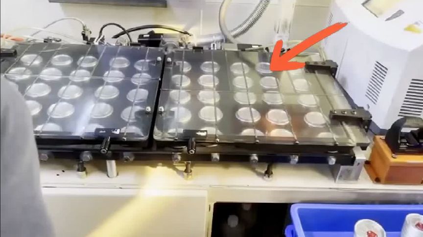 易拉罐盖 安捷伦检漏仪检测中…