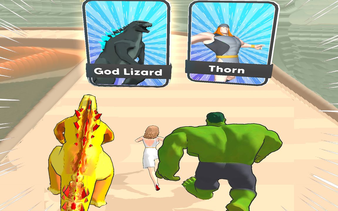 我召唤出绿巨人能打败哥斯拉吗?_游戏热门视频