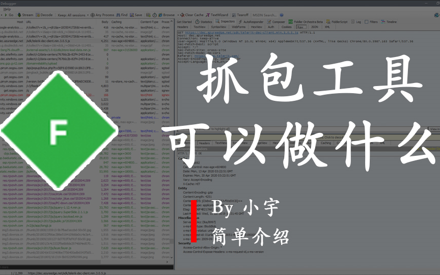 【教程】抓包工具可以做什么?(Fiddler)