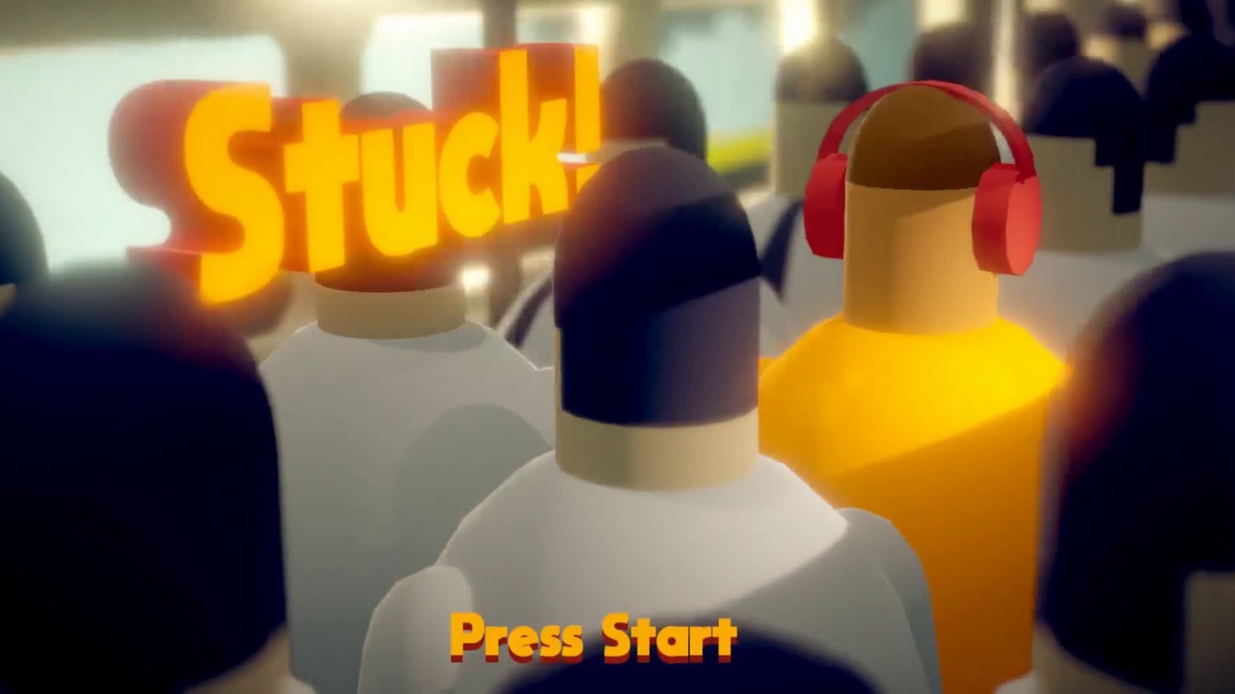 让你回想起上学挤地铁时的恐惧挤地铁模拟器