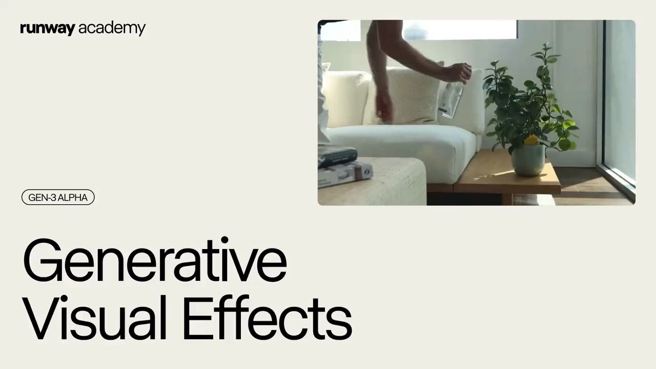 【Runway学院】如何用Runway Gen-3 Alpha将真人视频与生成视觉...