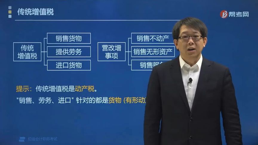 郑晓博老师讲解传统增值税是什么税种?哪些行为征收传统增值税?