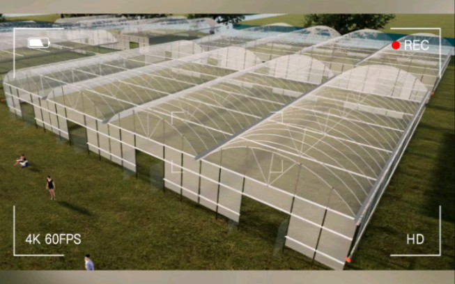 连栋温室大棚草莓种植园区,高规格种植大棚#光大温室大棚