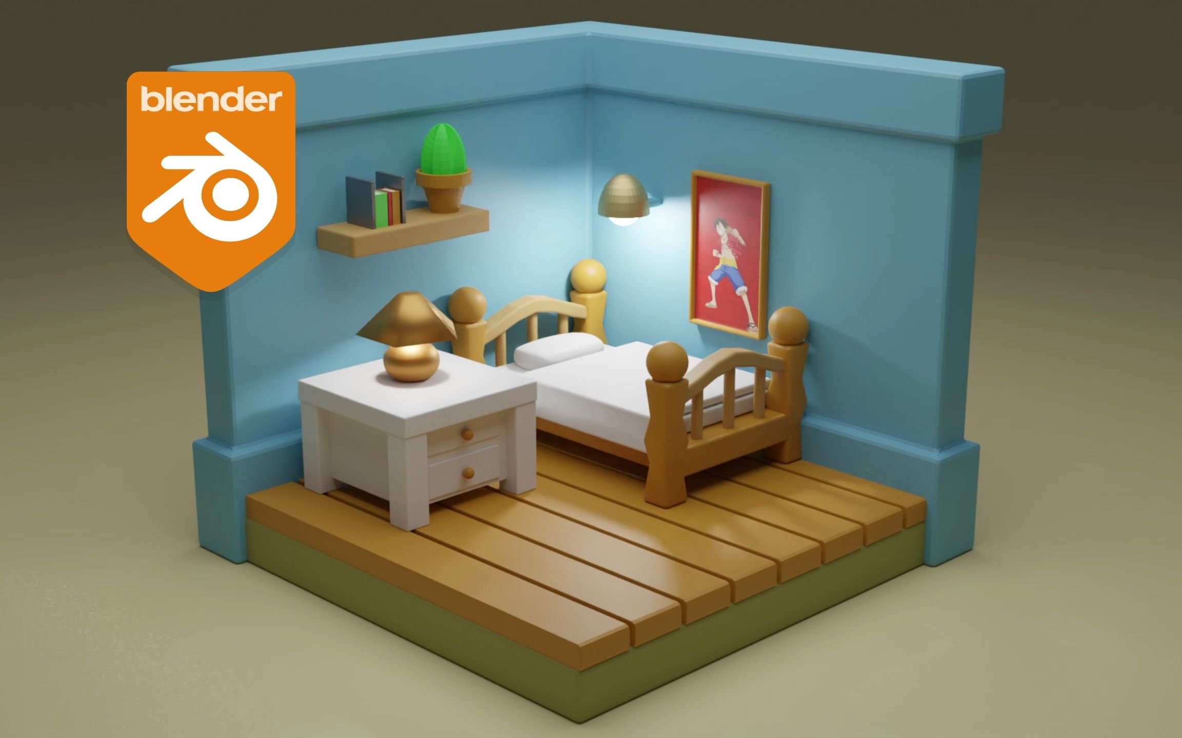 blender建一个小房子——建模
