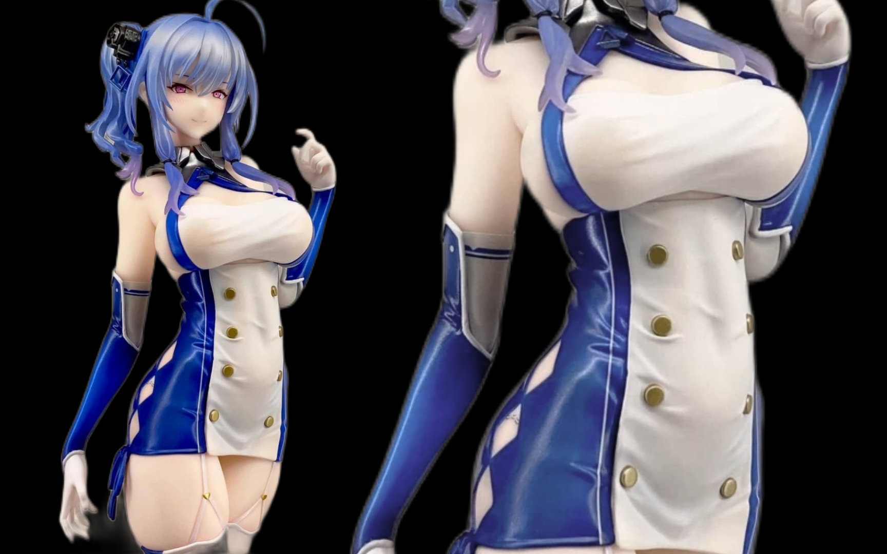 【3D】大胸控!碧蓝航线!zbrush女性游戏人物角色模型雕刻 人体结构...