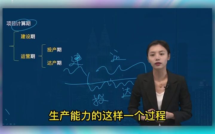一建考试知识点:项目计算期是什么?#一建#一级建造师#建造师考试-...