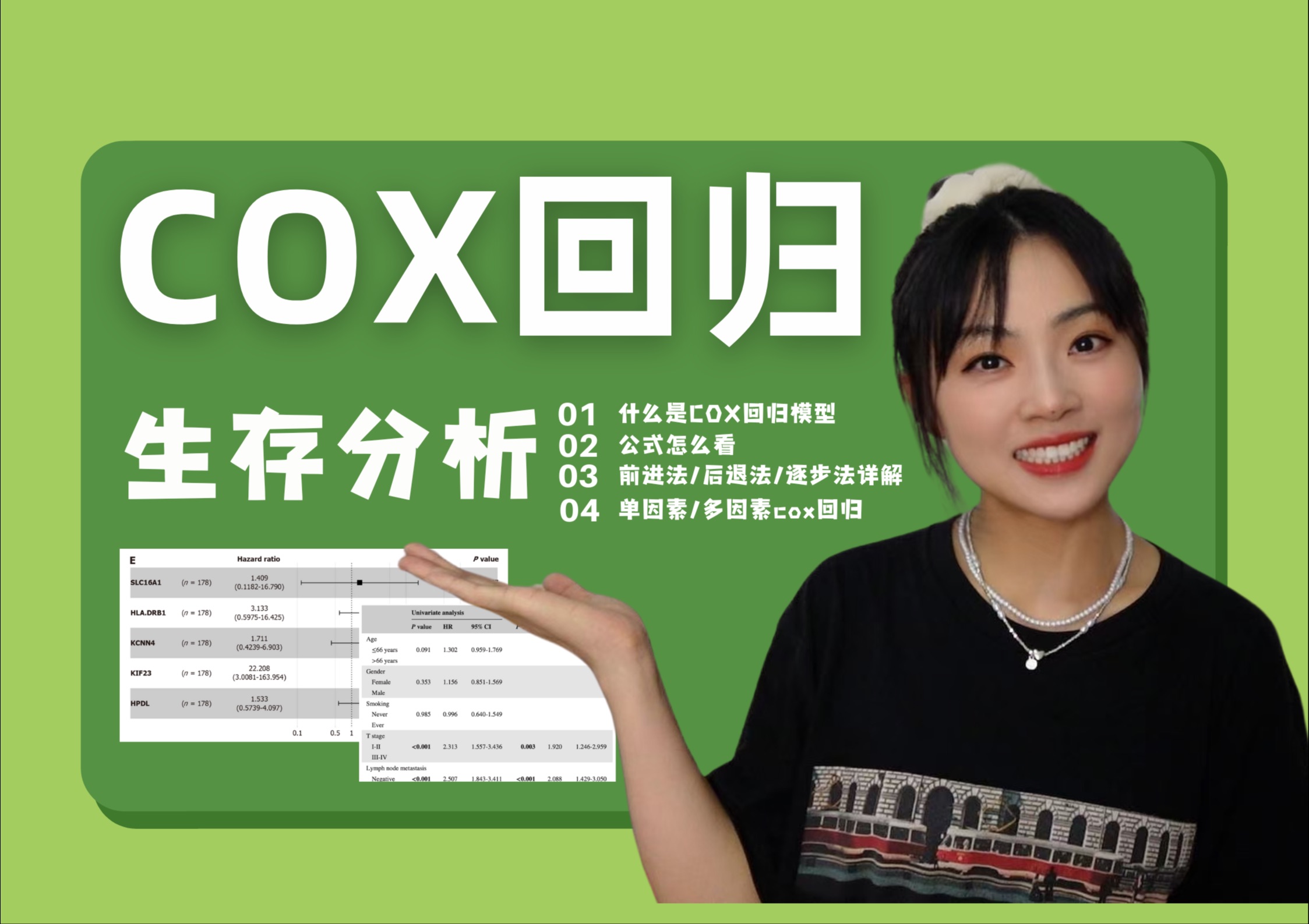 COX回归到底是什么?10min详解定,生信分析必备知识!