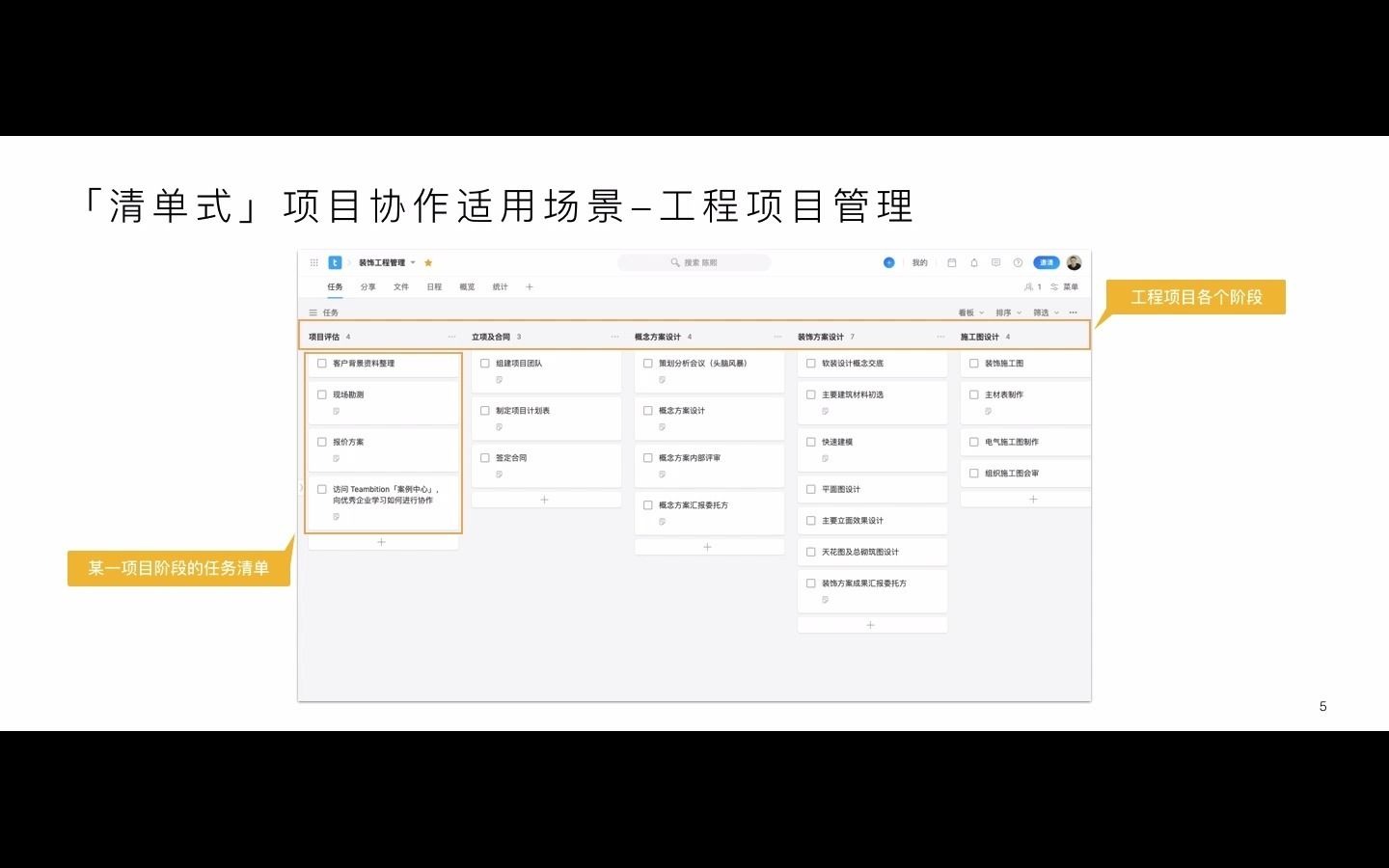 第7关 什么「清单式」项目(Teambition)