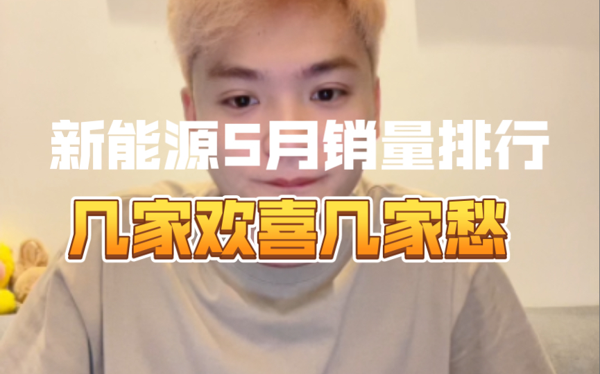 新能源汽车销量排行榜,几家欢喜几家愁