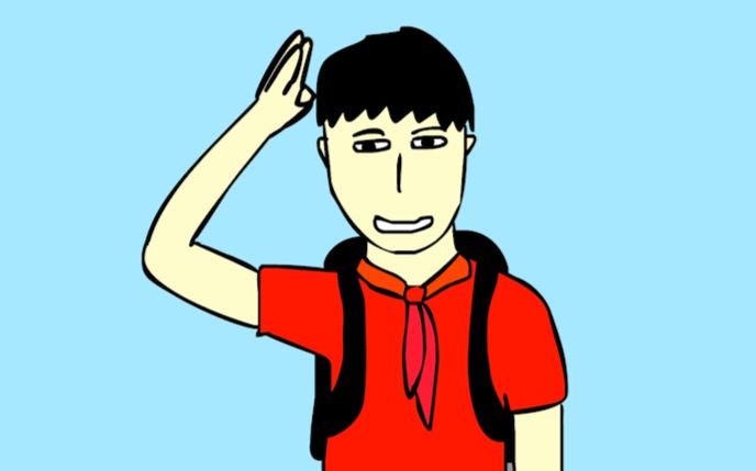 小明动画短片:开学前和开学后的你