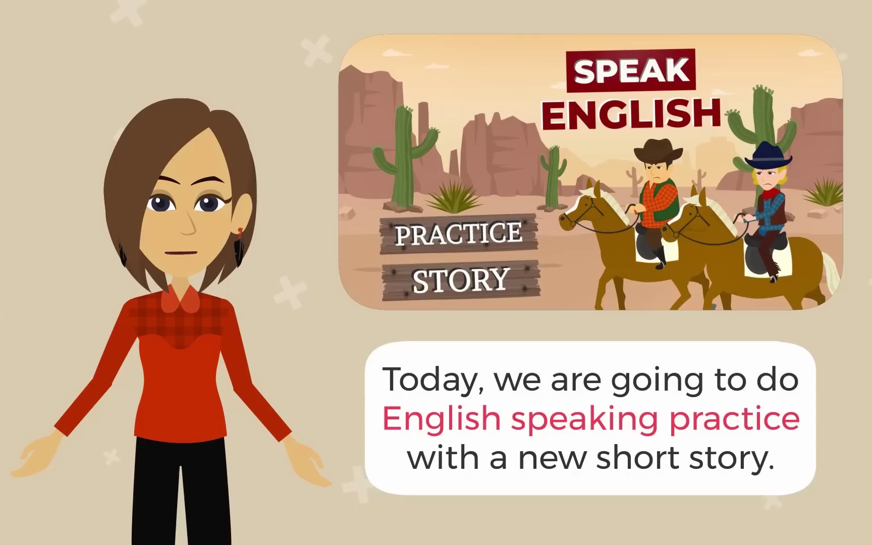 English Stories - 001 - English Speaking Practice With A Story in ...