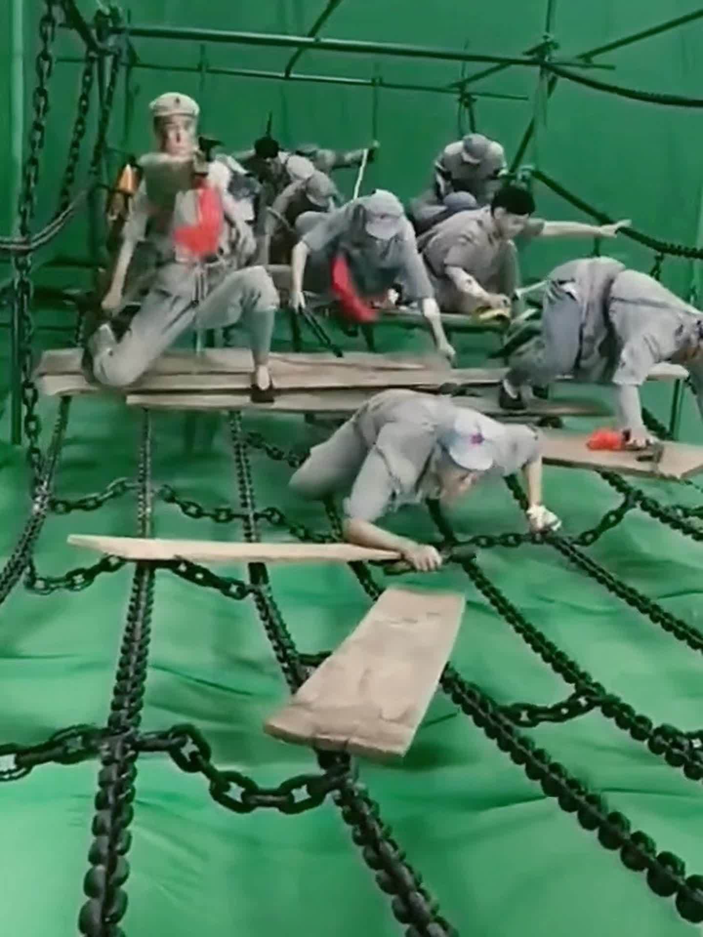 电影里的飞夺泸定桥