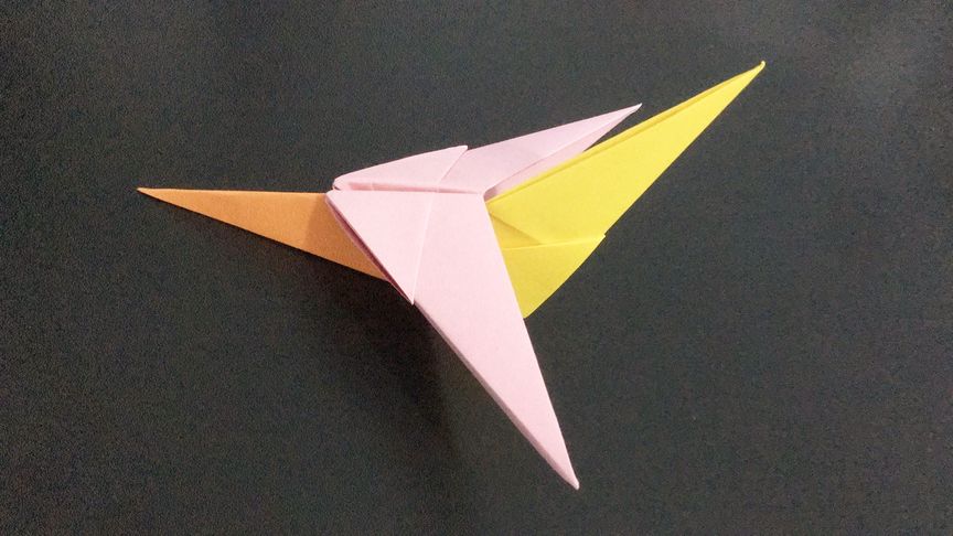 2分钟做出漂亮的纸飞机模型,只需几步就可以完成,折纸飞机教程