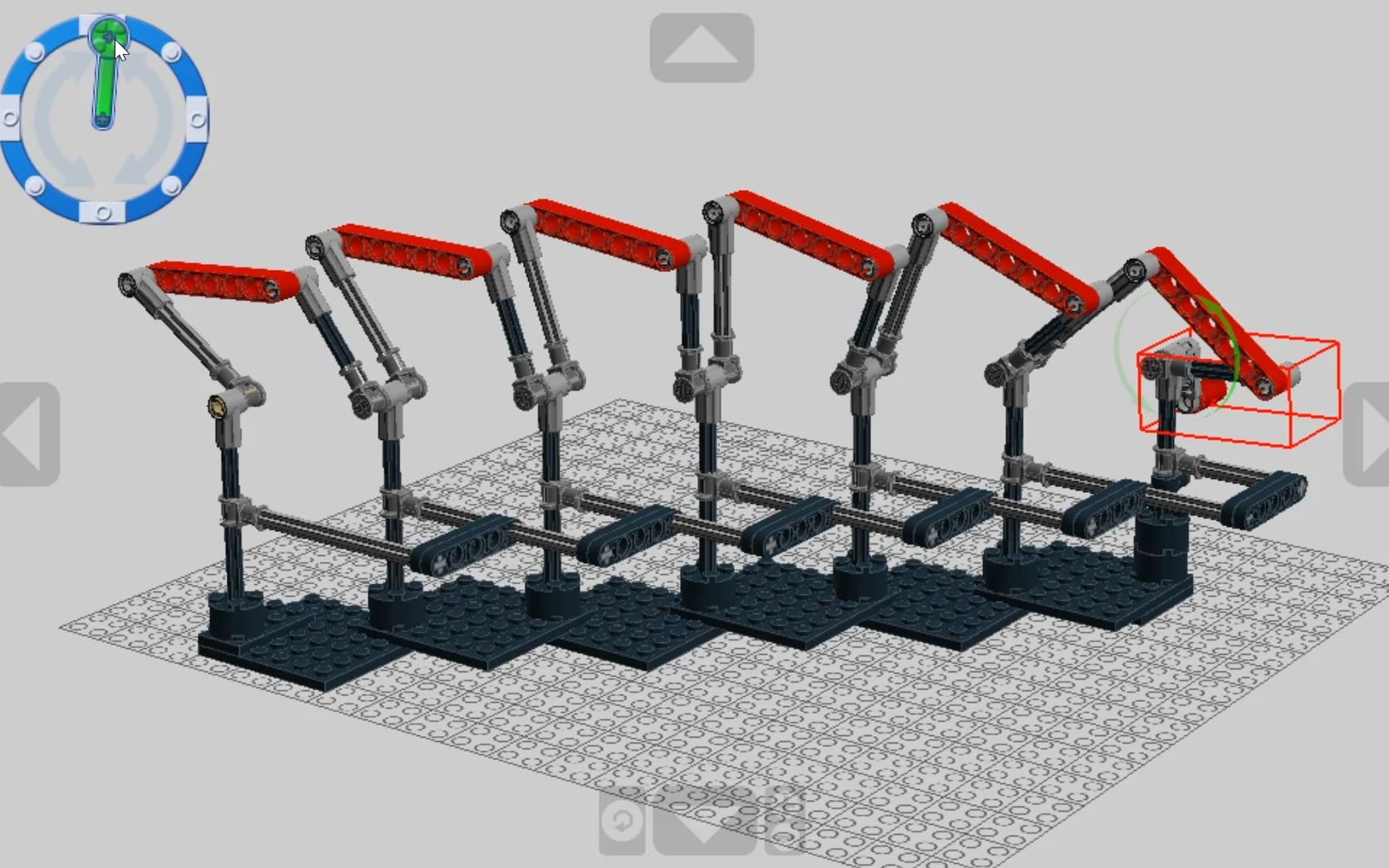 乐高连锁连杆机构VR版