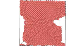 Lammps模拟铁的三向拉伸