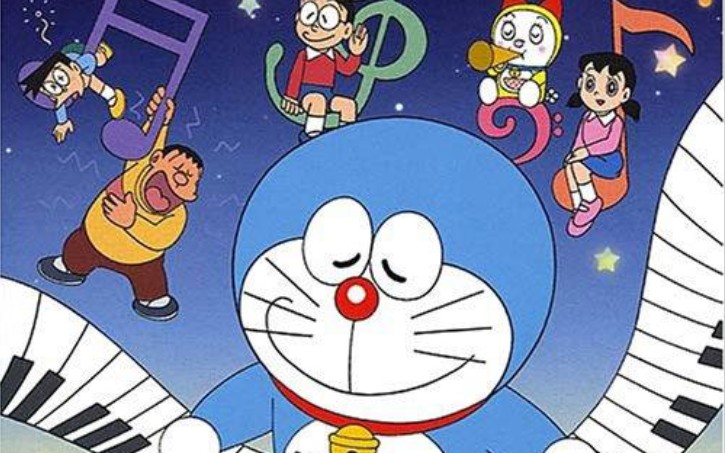 TV动画版《哆啦A梦》主题音乐《秘密道具登场+从未来之国远道而来...