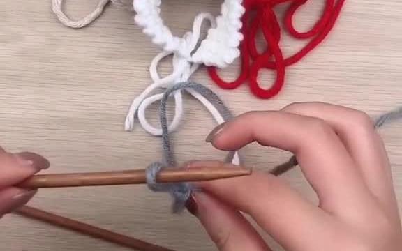 小熊手环教程,起针教程
