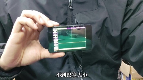 不到巴掌大小的迷你示波器,双通道50M带宽,DS100开箱