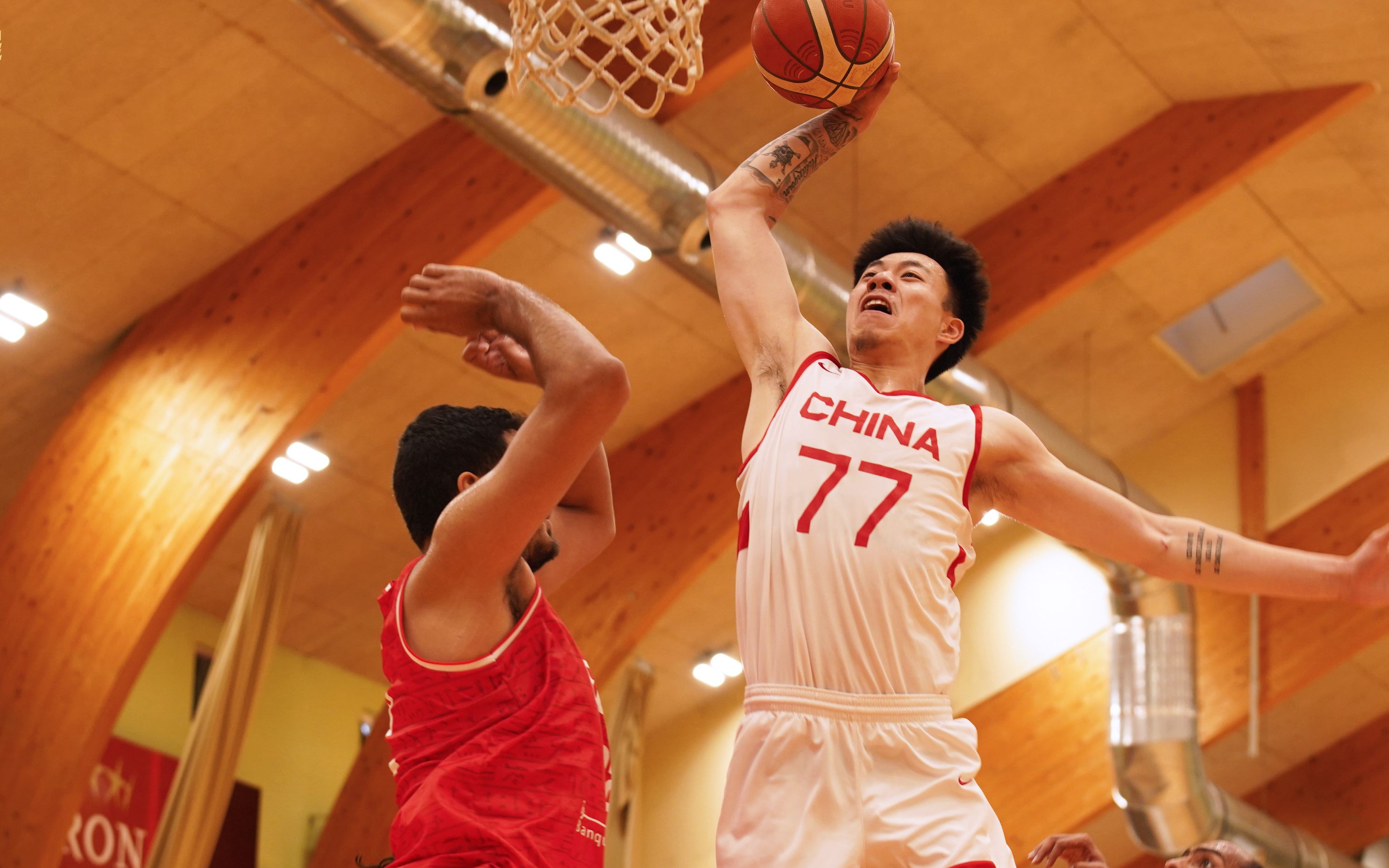 看台视角|中国男篮80-69埃及男篮| 欧洲拉练热身赛