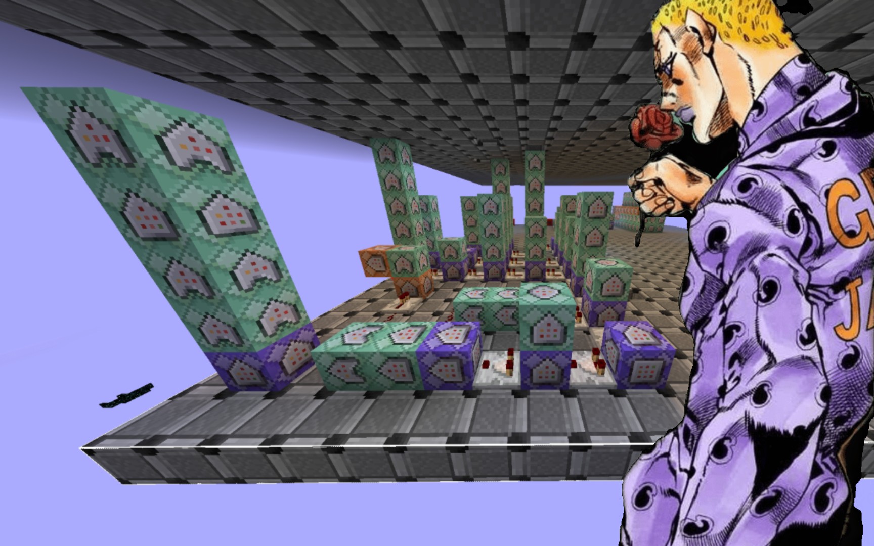 我的世界指令还原JOJO替身-『林普巴兹提特』