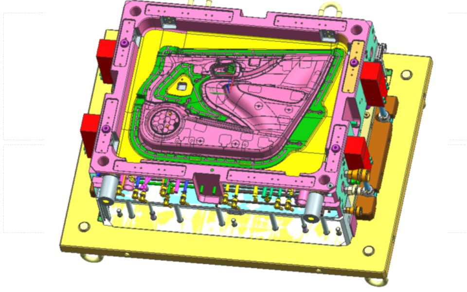 ug模具设计教程:UG拉伸做螺丝过孔隔热板