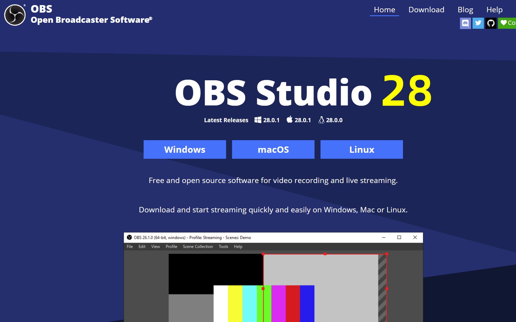 「OBS 28 QT6」快速配置直播录制 -无废话版 8年老UP