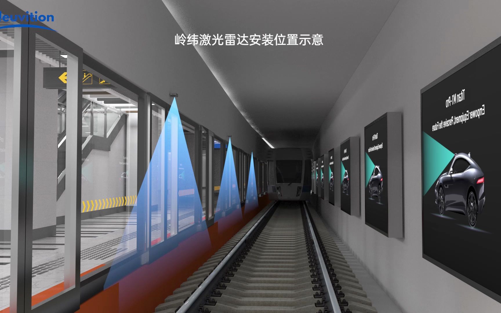 如何避免/预防地铁屏蔽门夹人事故发生?-岭纬激光雷达