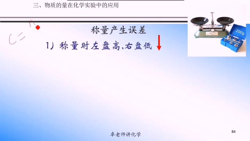 36 称量产生误差对溶液浓度的影响