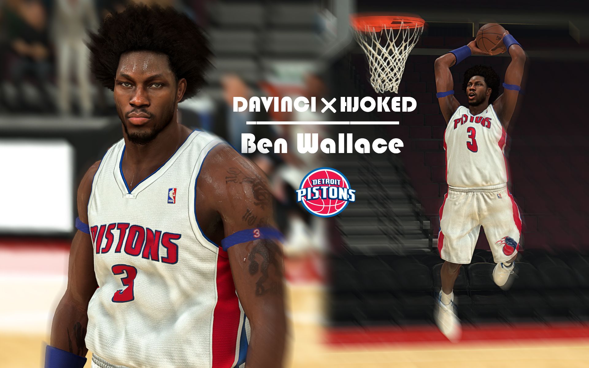 NBA2k大本(本华莱士)面补补丁展示