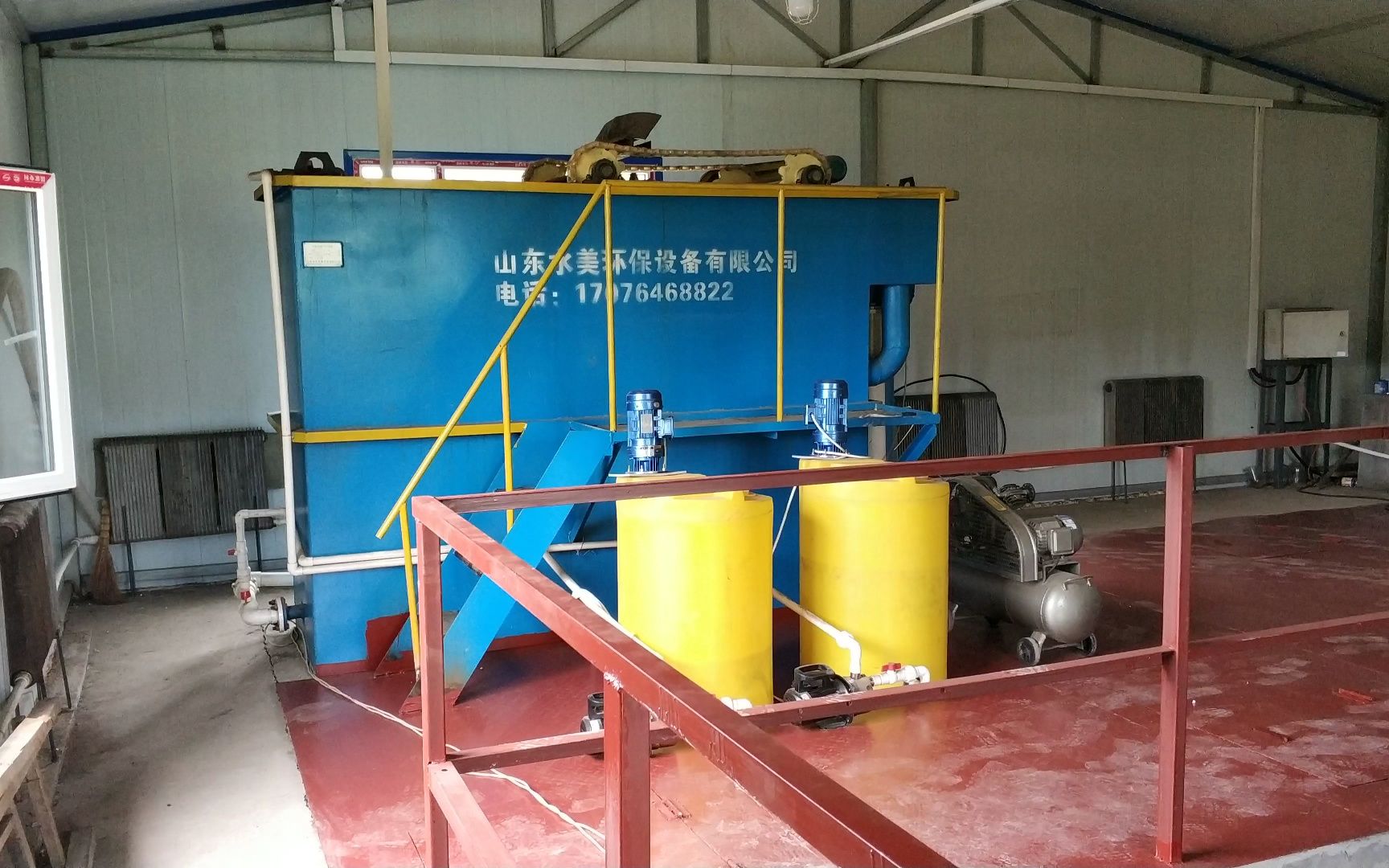 葡萄酒庄废水处理设备 采用溶气气浮机加一体化污水处理设备