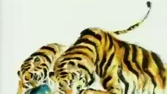 百威早年赞助美国足球的广告宣传片,中国水墨画风简单彪悍,一绝