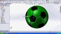 SolidWorks 画足球