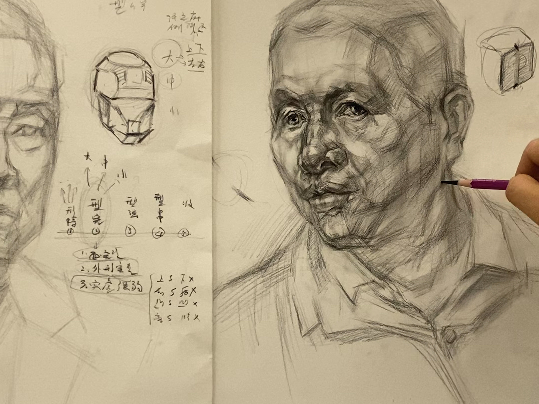 美术生集训素描课原声