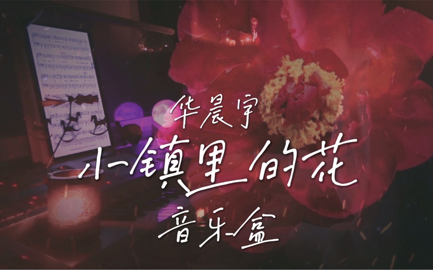 ...治愈系音乐盒版华晨宇《小镇里的花》纯音乐演奏2021火星演唱会新歌