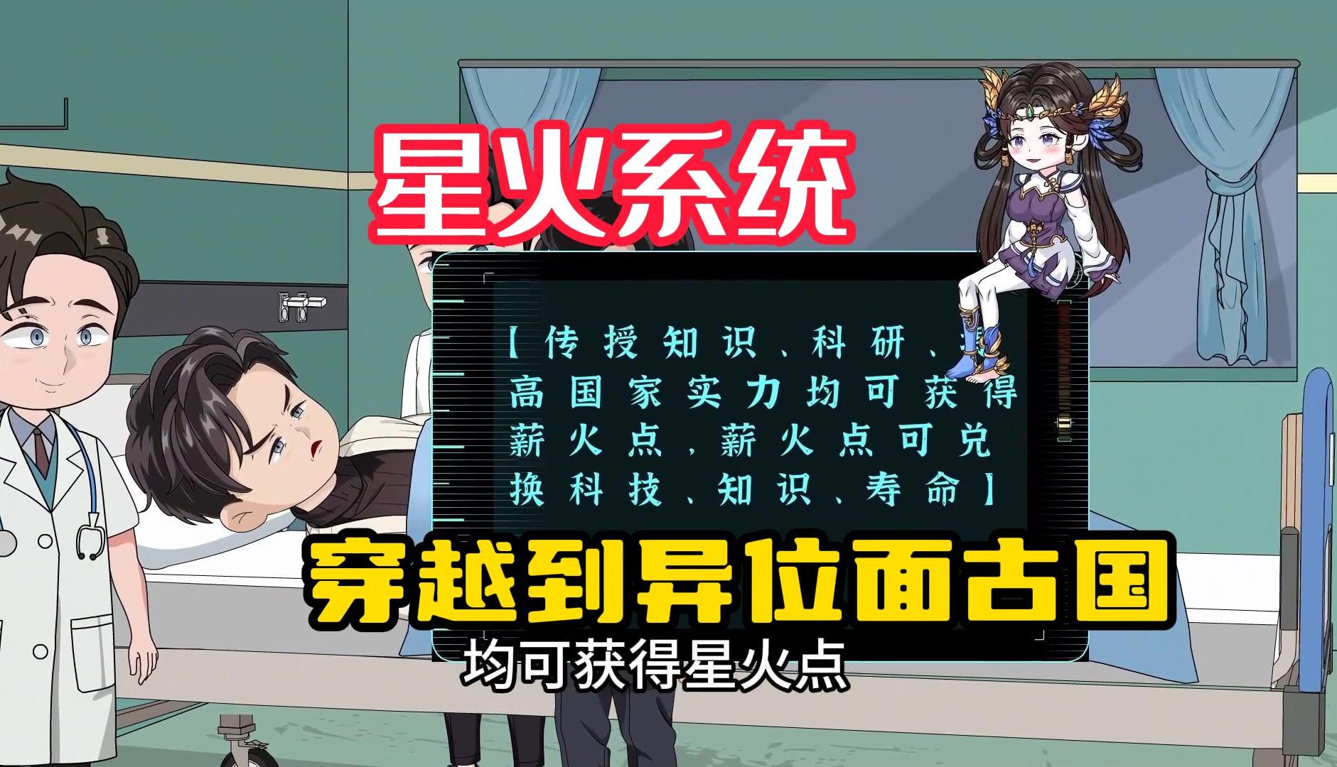 【星火系统】沙雕动漫,意外穿越到异位面古国,激活了星火系统